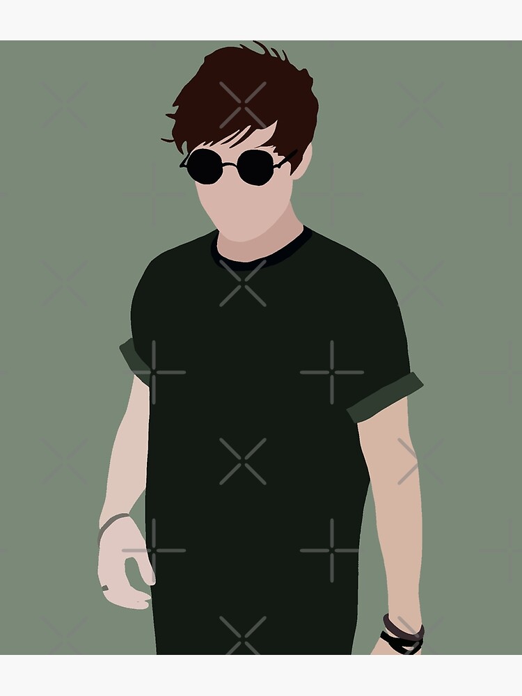 "Sam Golbach " Poster by mariaadesigns | Redbubble