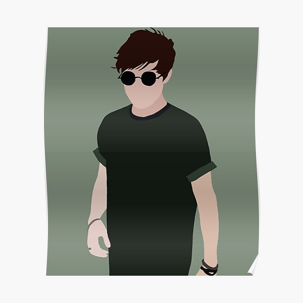 "Sam Golbach " Poster by mariaadesigns | Redbubble