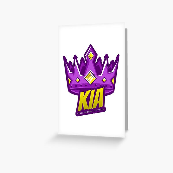 "King Indian Attack KIA chess opening" Greeting Card for Sale by ...