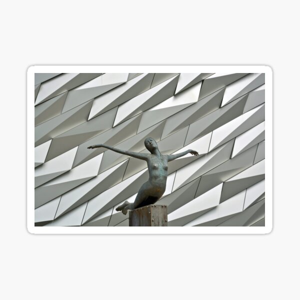 "Titanic museum - Belfast" Sticker for Sale by akoene232 | Redbubble