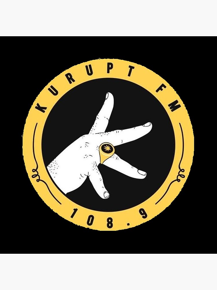 "BEST SELLER - Kurupt FM Merchandise" Poster for Sale by JiangmenaMoon ...