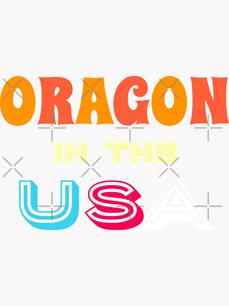 "Oragon in the USA, Bicolano. Philippines" Sticker by efenem | Redbubble