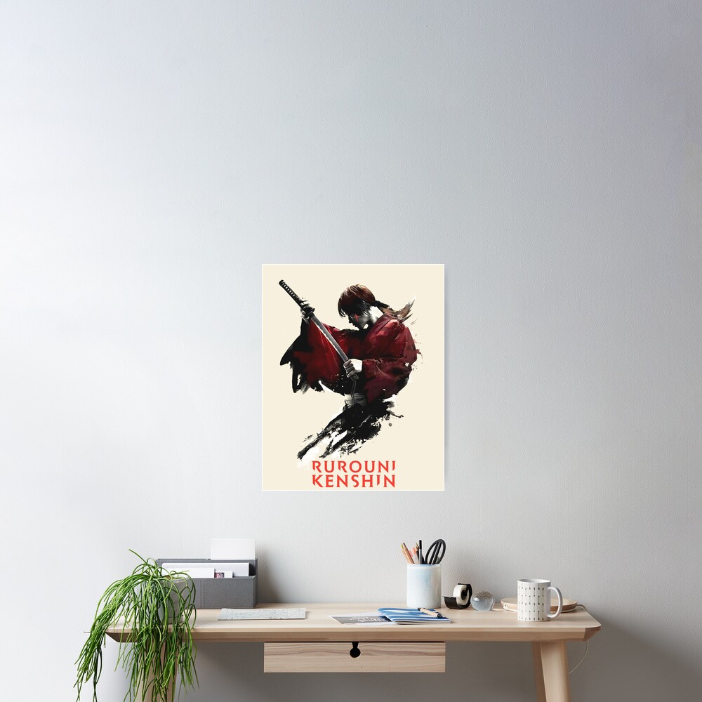 "Himura Kenshin Poster" Poster for Sale by funk7 | Redbubble
