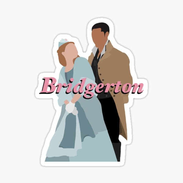"Bridgerton" Sticker for Sale by E B | Redbubble