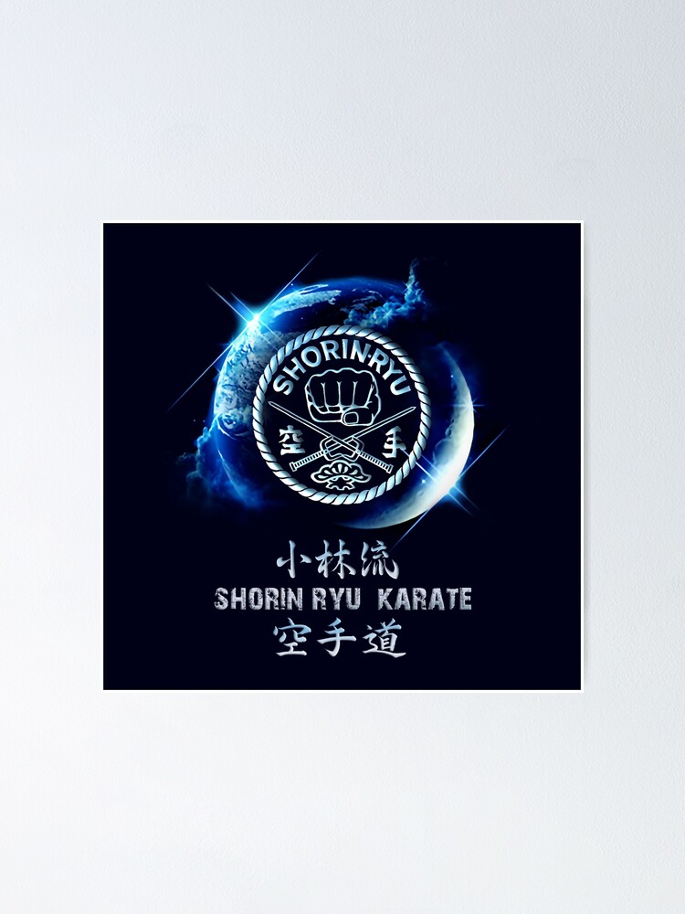 "Shorin Ryu Karate Astral World - Martial Arts Design" Poster by ...