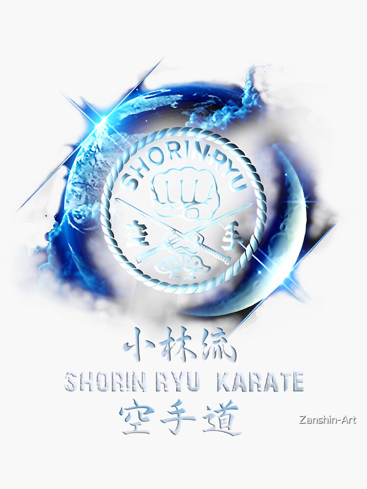 "Shorin Ryu Karate Astral World - Martial Arts Design" Sticker for Sale ...