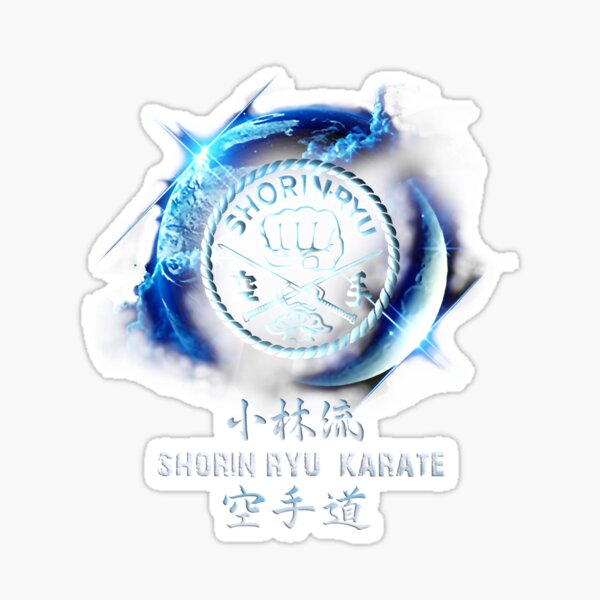 "Shorin Ryu Karate Astral World - Martial Arts Design" Sticker for Sale ...