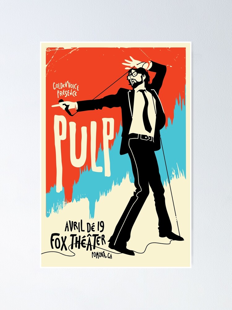 "Pulp" Poster for Sale by MamangRacing | Redbubble