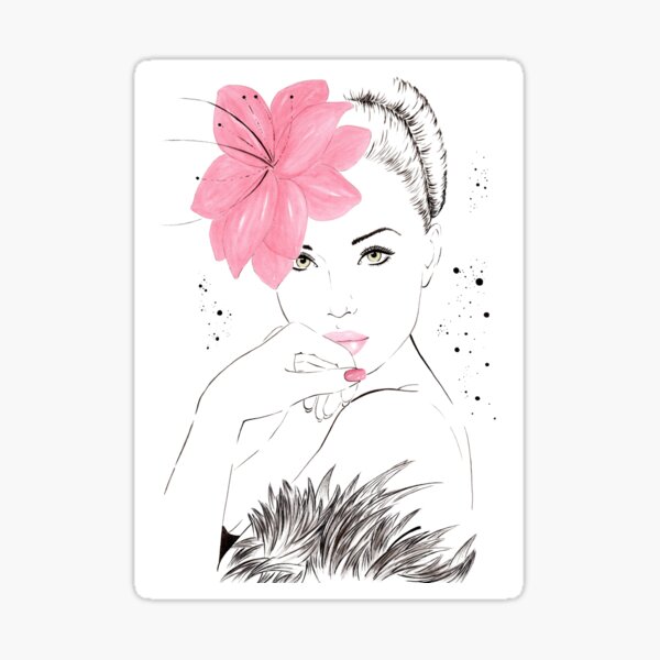 "Adorable Amy" Sticker for Sale by sweetblissart | Redbubble