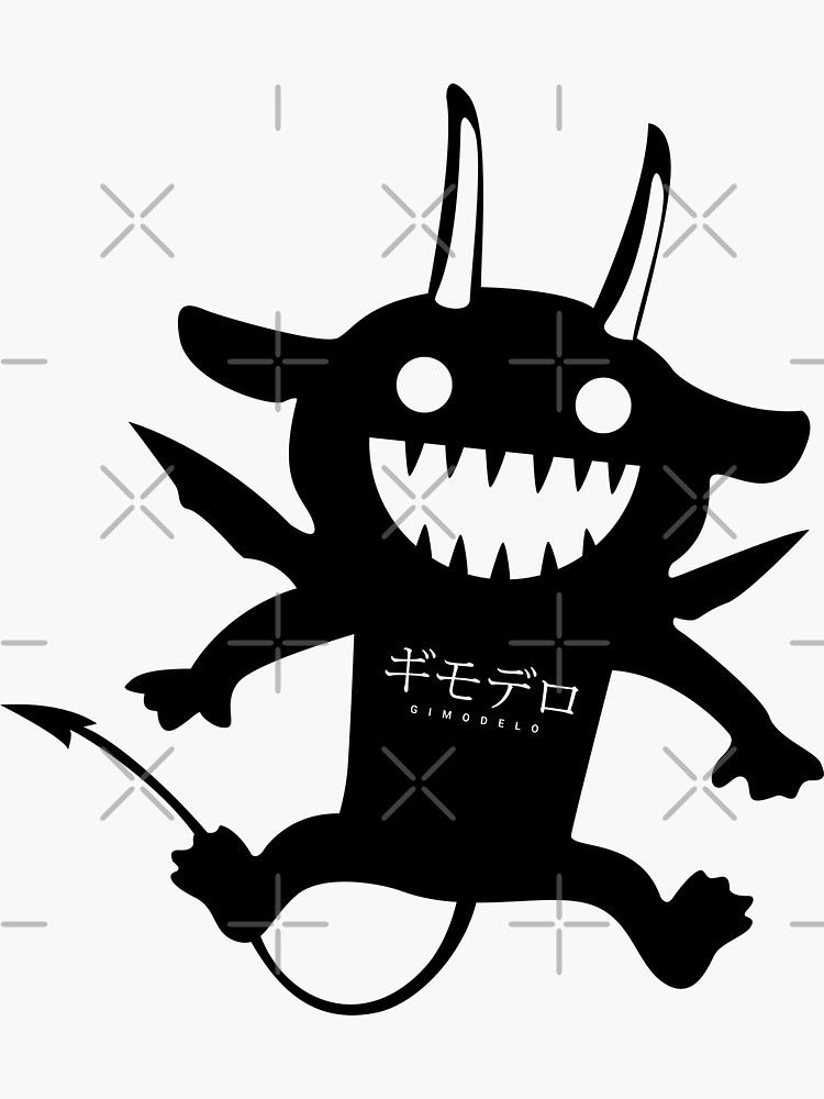 "Gimodelo Nacht Chibi" Sticker by Raitoseji | Redbubble