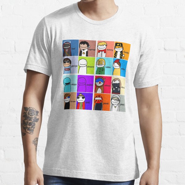 "dream smp all characters " T-shirt for Sale by Outofbox21 | Redbubble ...