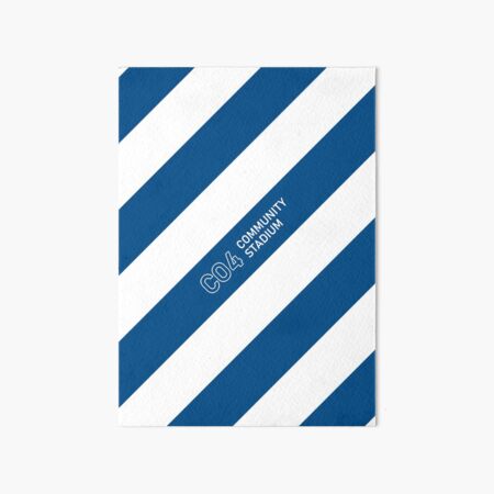 "CUFC - Community Stadium Footy Stripes" Art Board Print for Sale by ...