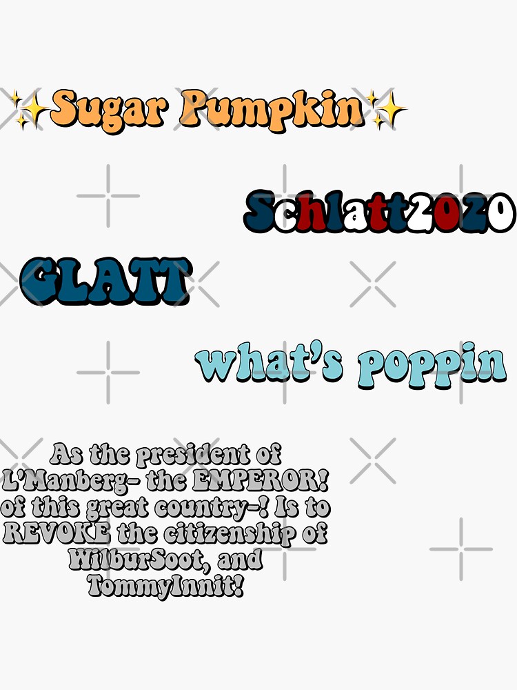 "Jschlatt sticker pack" Sticker for Sale by Charislit | Redbubble