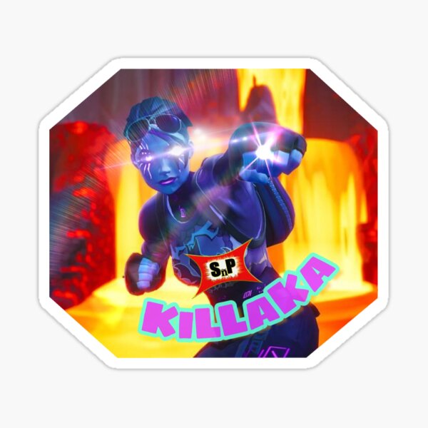 "Official "KillaKa" profile logo" Sticker for Sale by sk8NPLay | Redbubble