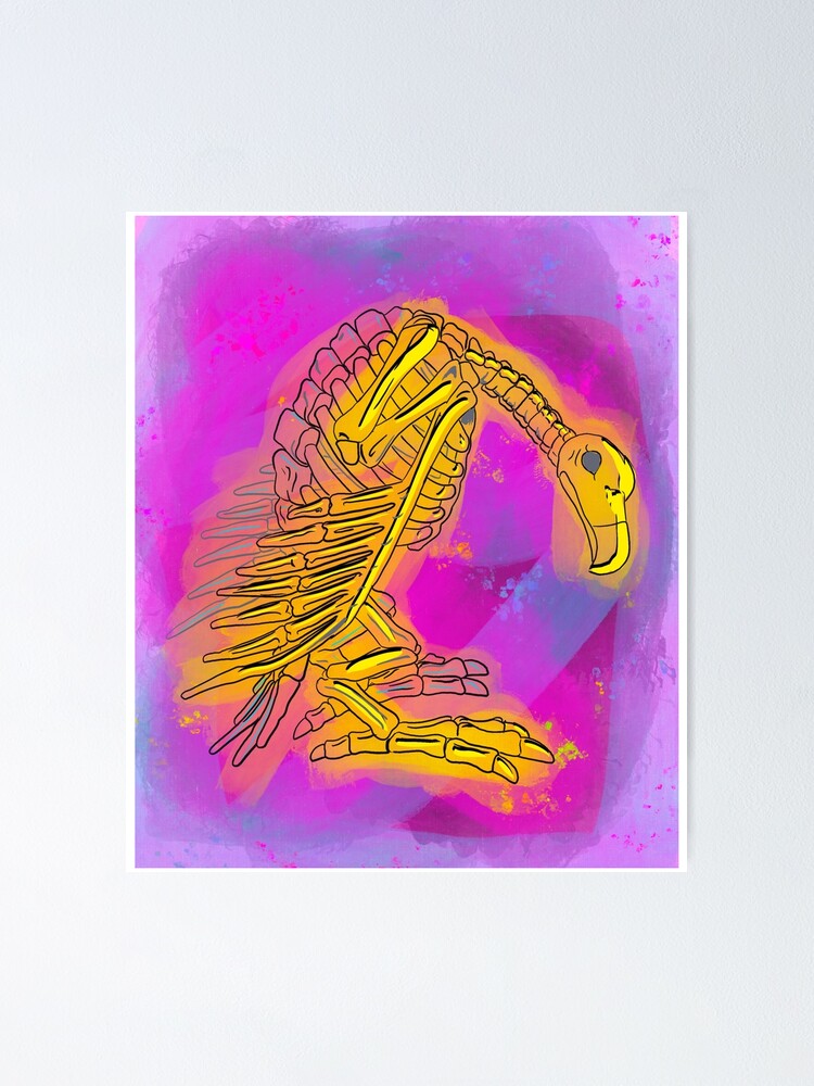 "Neon Vulture" Poster by GutterpupUK | Redbubble