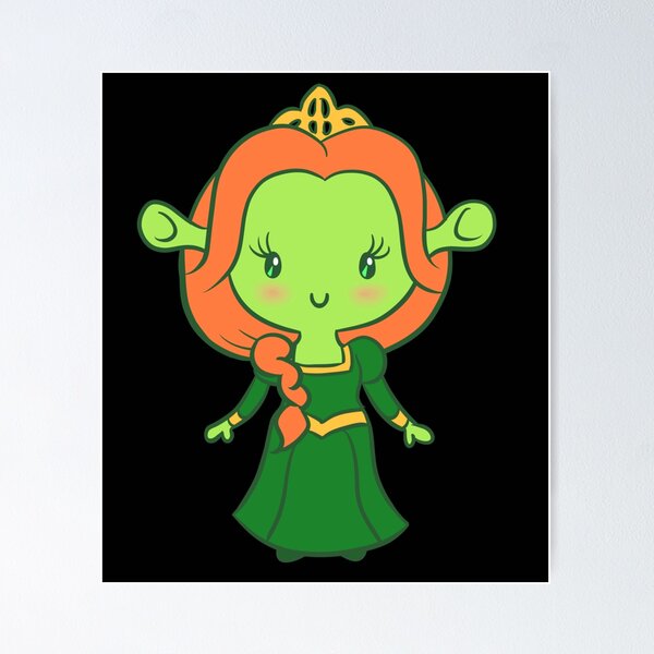 "Fiona Princess Kawaii Chibi" Poster for Sale by Marry1102 | Redbubble
