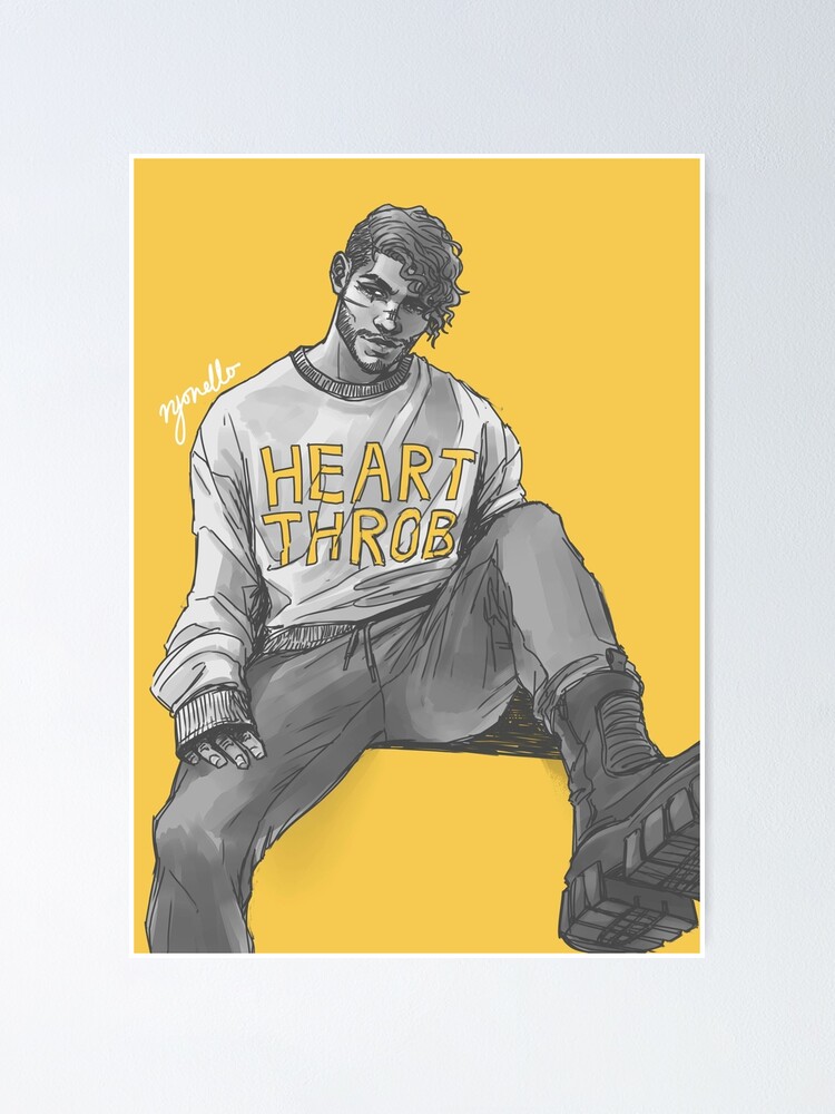 "heartthrob mirage" Poster by rhonnnnie | Redbubble