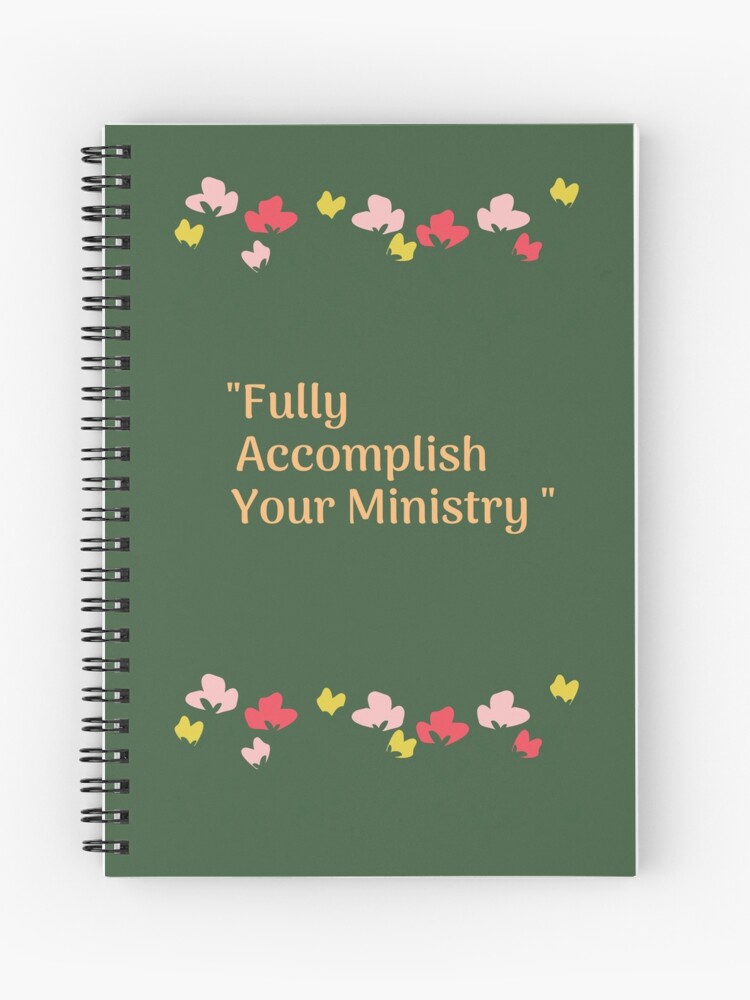 "Fully Accomplish Your Ministry Pioneer service school, Perfect Gift ...
