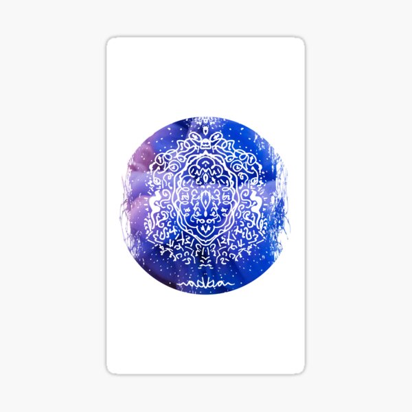 "Illumination Throat Chakra" Sticker by NewVibrations | Redbubble