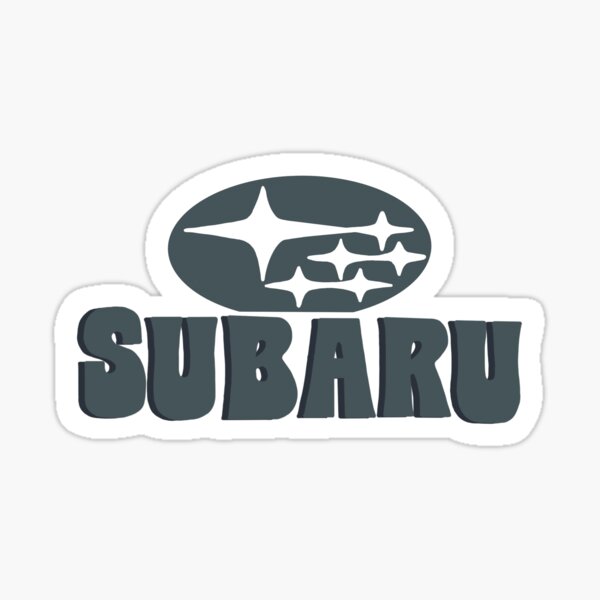 Subaru Stickers | Redbubble