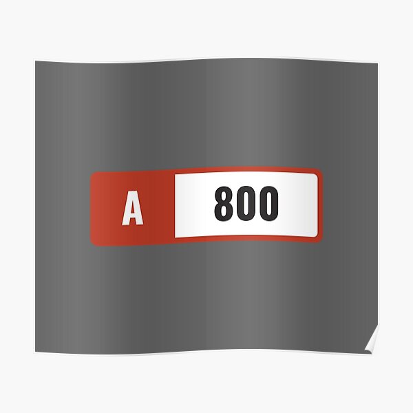 "Forza Motorsport & Horizon Class A 800" Poster for Sale by ...