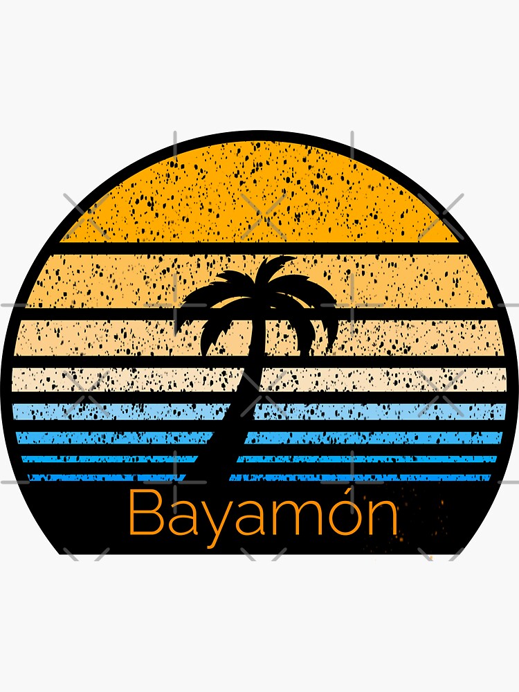 "Bayamón Sunset" Sticker for Sale by IDYCreations | Redbubble