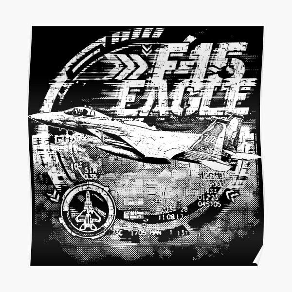 "F-15 Eagle" Poster by deathdagger | Redbubble