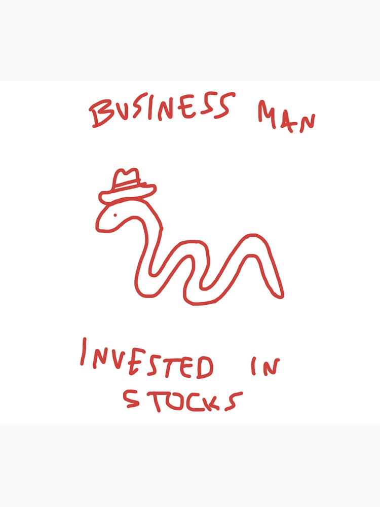 "Business man" Sticker by raenahdaniel | Redbubble