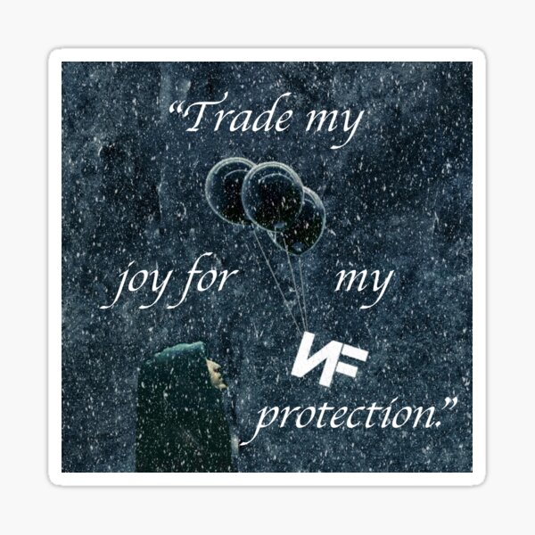 "NF - TRAUMA " Sticker for Sale by PjSwiss | Redbubble