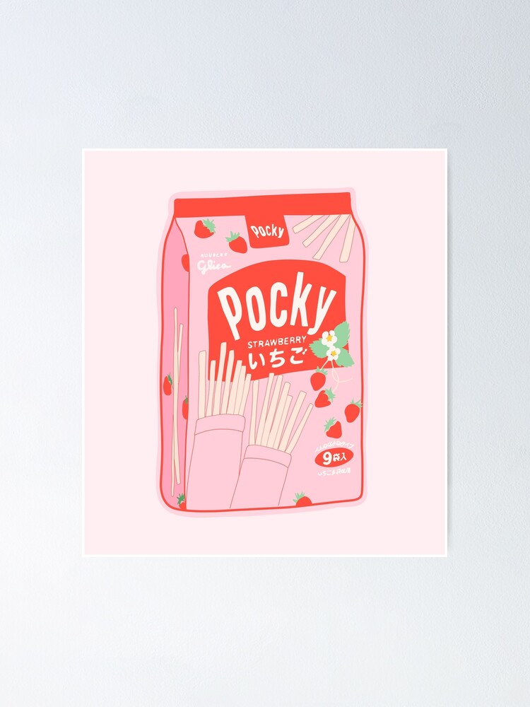 "Kawaii Japanese Snack [Pocky]" Poster for Sale by illhustration ...