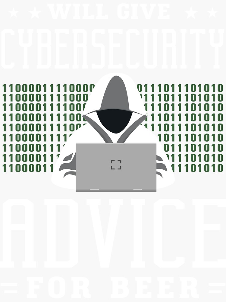 "Hacker Gifts for a Ethical Hacker" Sticker for Sale by THaDesign ...