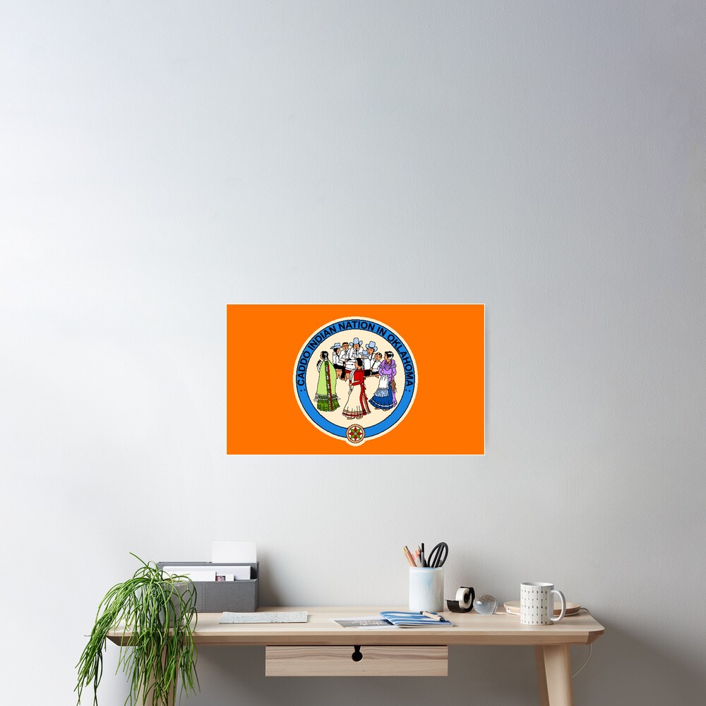 "Caddo Nation of Oklahoma Flag" Poster for Sale by FunWithFlags | Redbubble