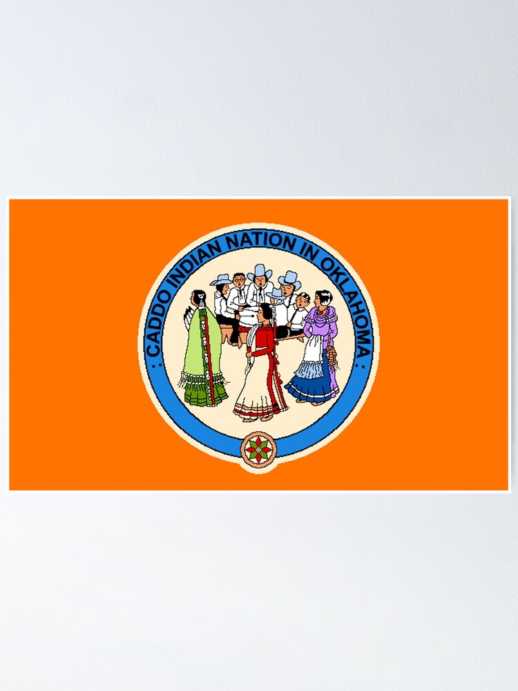"Caddo Nation of Oklahoma Flag" Poster for Sale by FunWithFlags | Redbubble