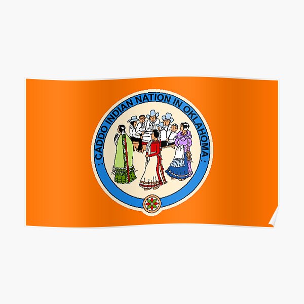 "Caddo Nation of Oklahoma Flag" Poster for Sale by FunWithFlags | Redbubble
