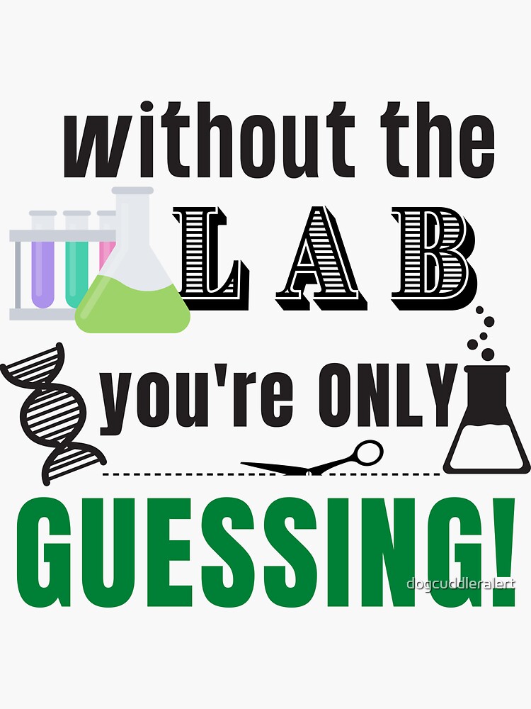 "Funny lab week" Sticker for Sale by dogcuddleralert | Redbubble