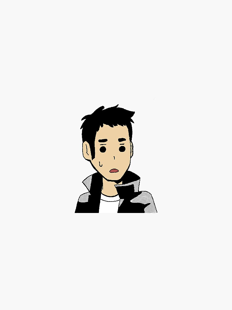 "haikyuu daichi manga color" Sticker by lilym20 | Redbubble