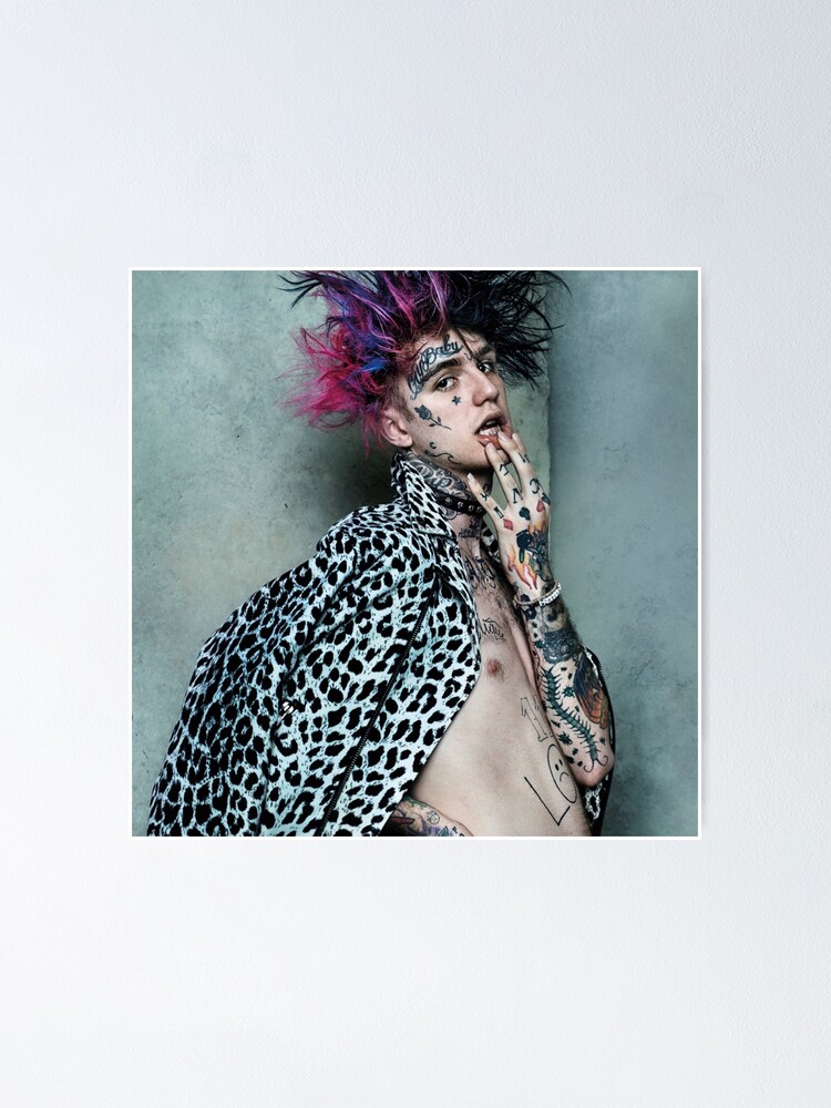 Póster «Lil peep modelo rey» de amymarieminixox | Redbubble
