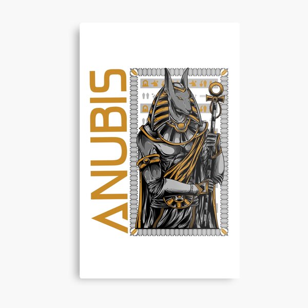 Anubis Metal Prints | Redbubble