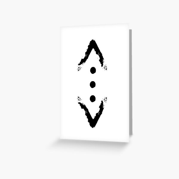 "Cukur symbol" Greeting Card by EveryThinkArt | Redbubble