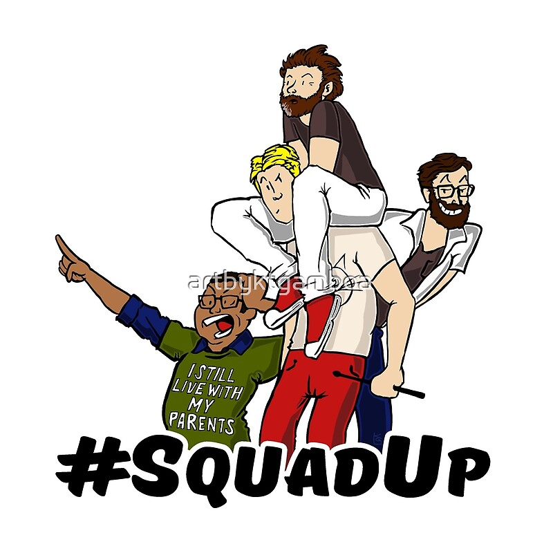 "Louden Swain - Squad Up" by artbyktgamboa | Redbubble