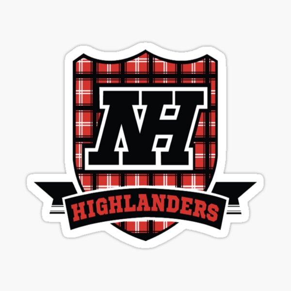 "highlanders logo" Sticker for Sale by sarahbh0325 | Redbubble