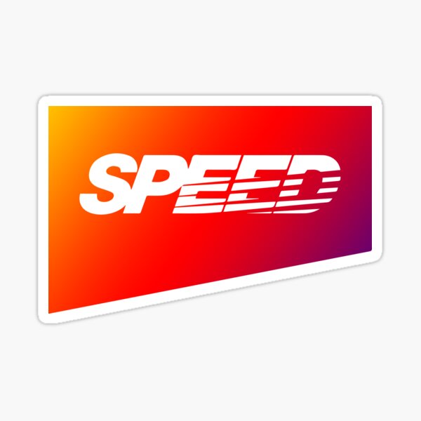 "SpeedHunters - Gradient ''Speed'' Logo" Sticker for Sale by djhh99 ...