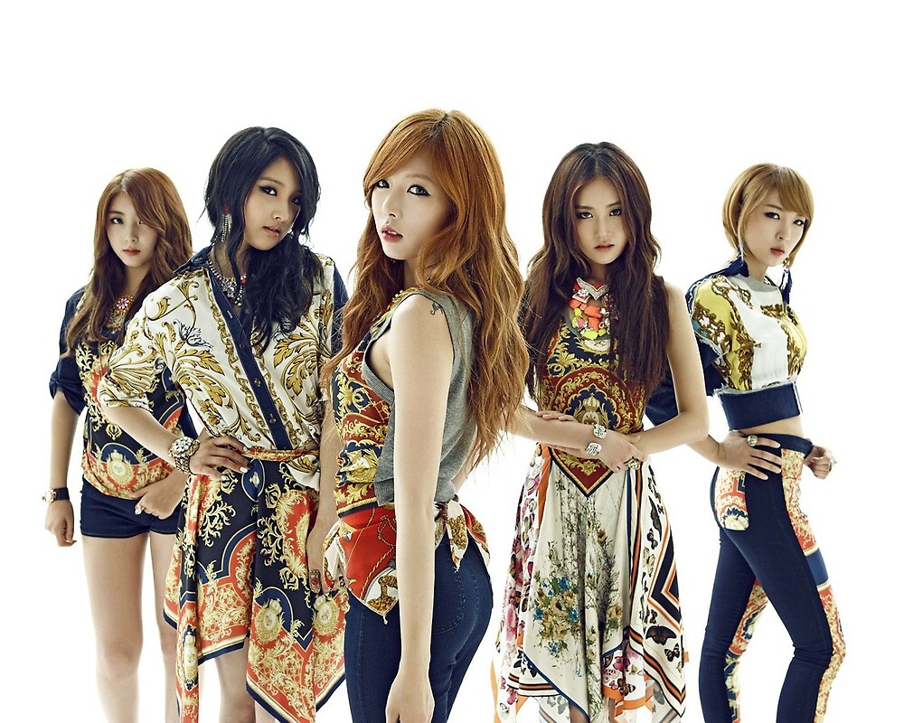 "4Minute Kpop Hyuna Gayoon Jiyoon SoHyun Jihyun HATE" by lostmynerve ...