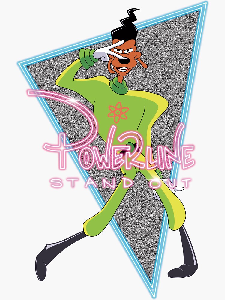 "Powerline Stand Out" Sticker for Sale by Leevie | Redbubble