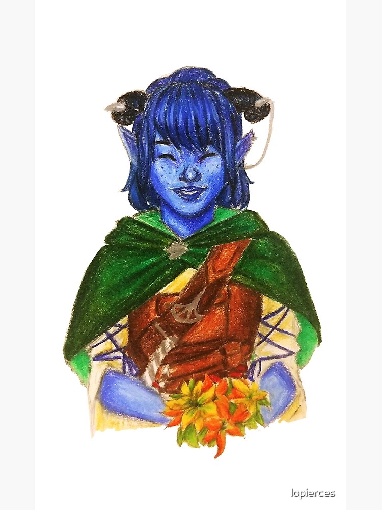 "Jester Lavorre Traditional Art" Poster by lopierces | Redbubble