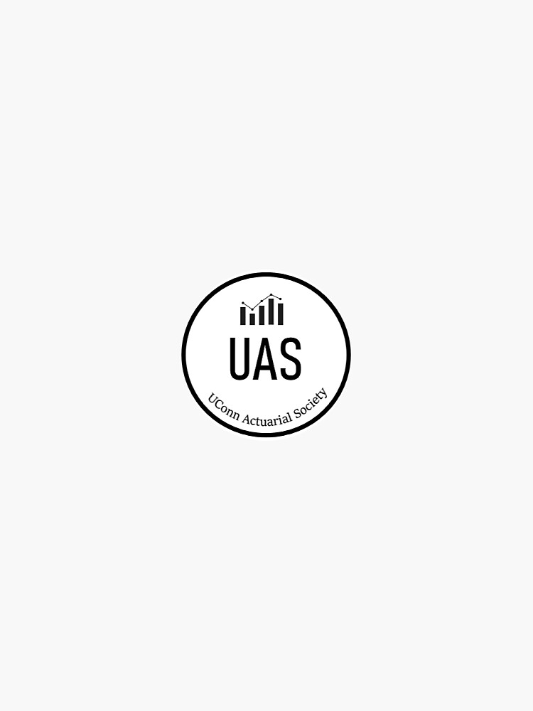 "UAS White Logo" Sticker by saimanasani | Redbubble