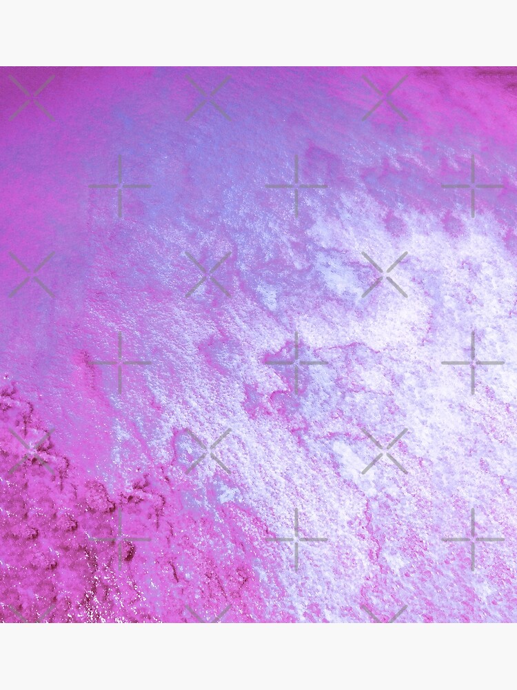 "Pink purple Ocean waves coral reef photograph design " Poster for Sale ...