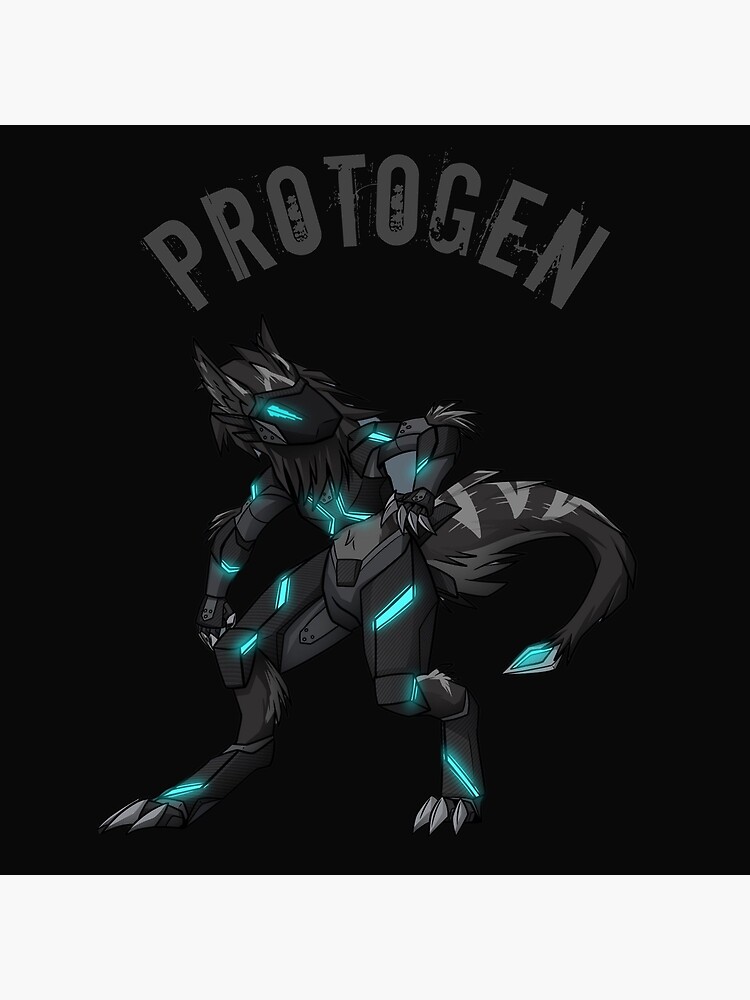 "Protogen Robot" Poster by Designs96 | Redbubble