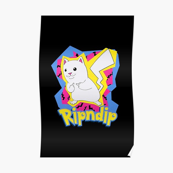 "lightning cats" Poster by beesonlowel | Redbubble