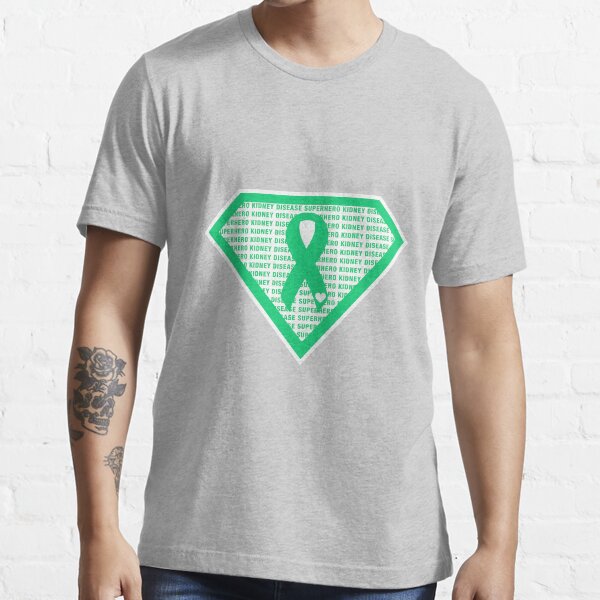 "Kidney Disease Superhero" T-shirt for Sale by purrfectpixx | Redbubble ...